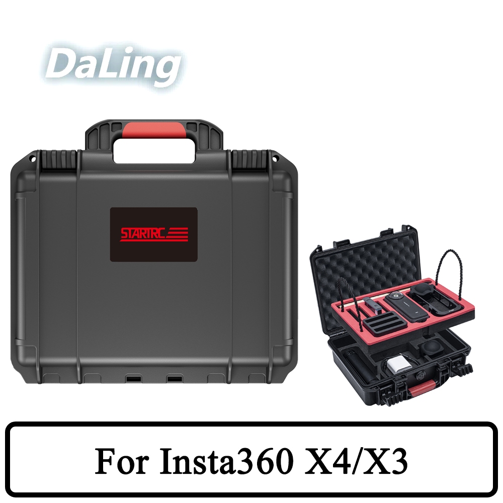 Camera Waterproof Case For Insta360 X4/X3 Waterproof Box Double-walled ...
