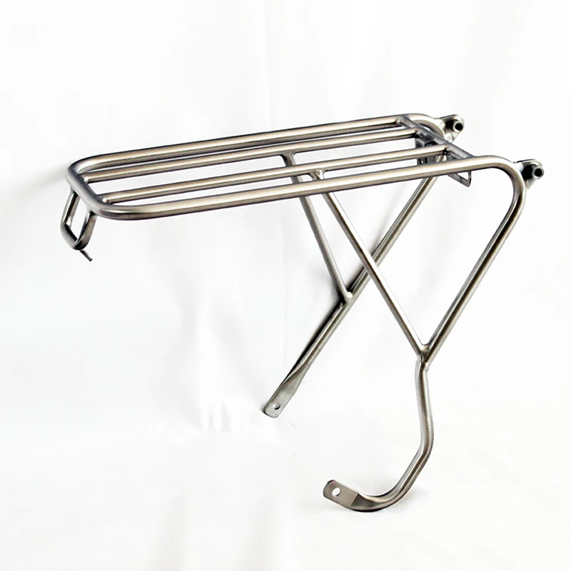 Titanium Brompton Folding Bike Disc Brake Rear Rack | Shopee Philippines
