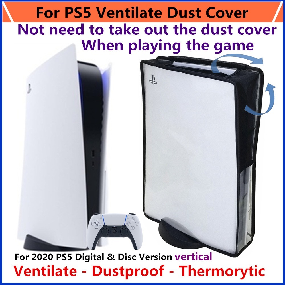 Transparent Dust Cover for PS5/PS5 Slim DE/UHD Gaming Console | Shopee ...
