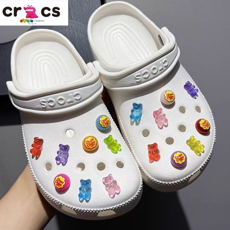 Crocs Jibbitz Mga Accessory ng Croc Shoes DIY Candy Bear Chupa Beads ...