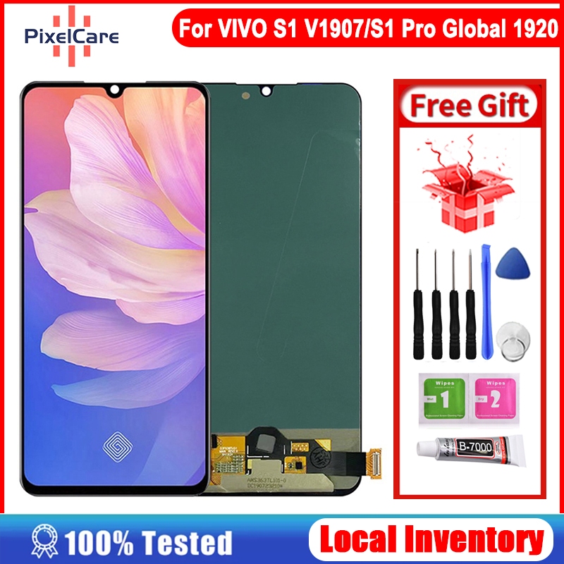 Pixelcare LCD For VIVO S1 V1907 / S1 Pro Global 1920 /Y7S LCD Display ...