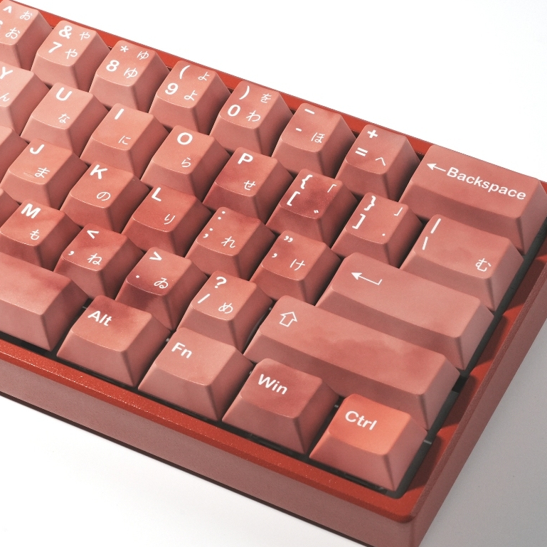 WOMIER Drawing Red 134 Keys Dye Sub Cherry Profile Keycaps for Cherry ...