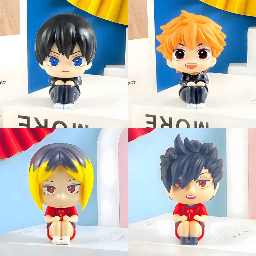 10cm Anime Haikyuu!! Action Figure Q Version Big Head Doll Kozume Kenma ...