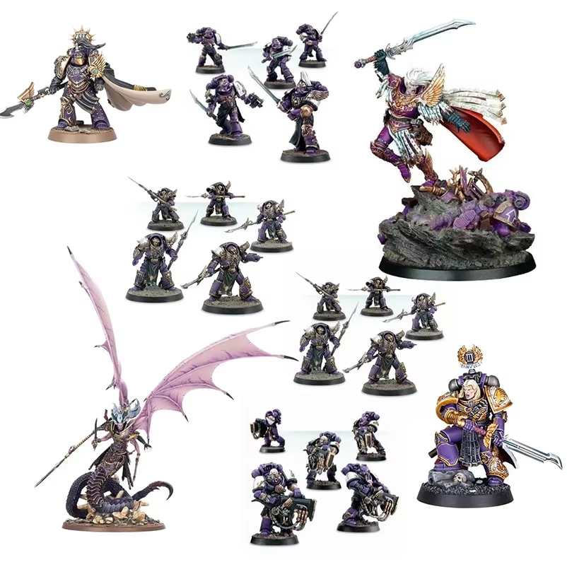 Fulgrim, Emperor's Children Legion Tartaros Praetor, Kakophoni Squad ...