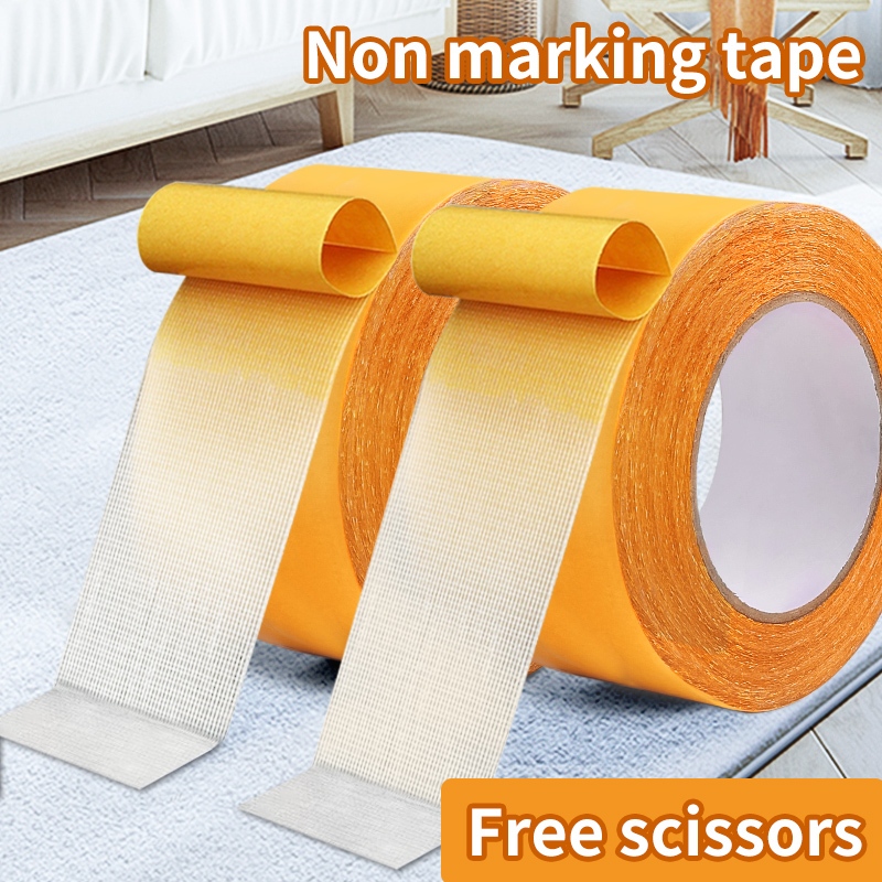 Double-Sided Tape Mesh Heavy High Strong Sticky Durable Duct Cloth Tape ...
