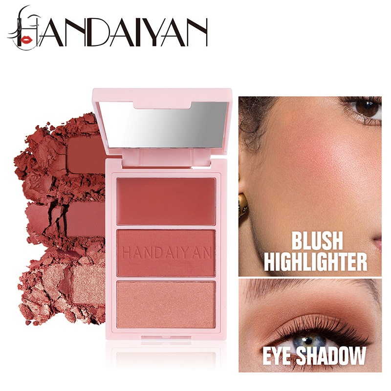 HANDAIYAN New product highlight contour blush palette brightens the ...