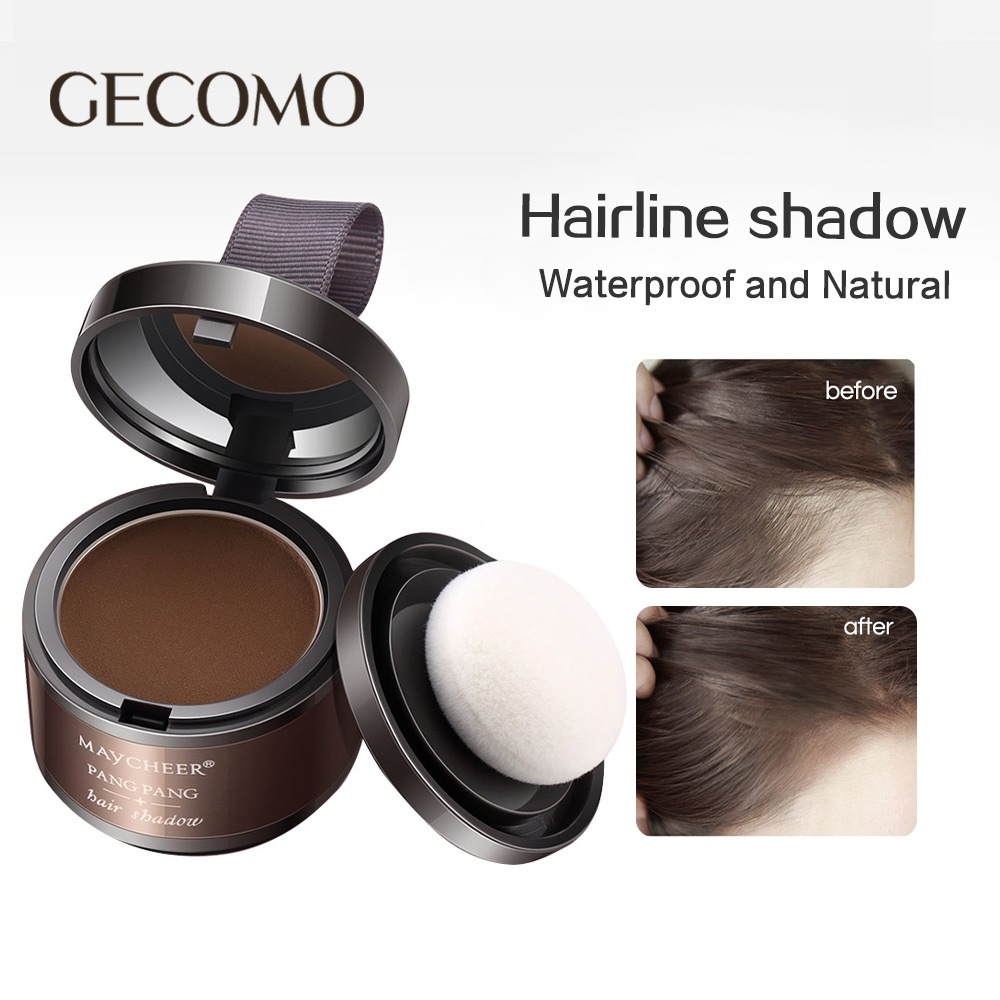GECOMO Hair Shadow Powder Waterproof Hairline Powder | Shopee Philippines