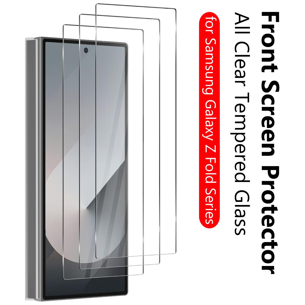 Front Screen Protector for Samsung Galaxy Z Fold6 Fold5 Fold4 Fold3 5G ...