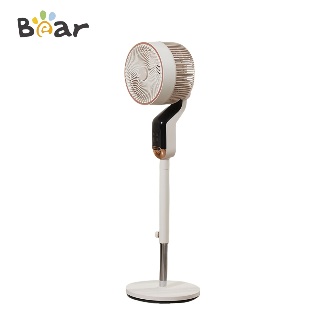 Bear Stand Fan Electric Floor Fan with Remote Control Desk Table Fan ...