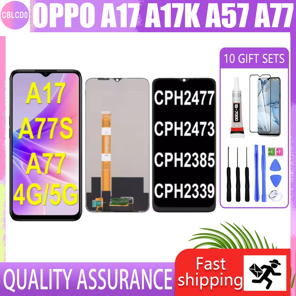 Original LCD For OPPO (A17/A17K)/(A57 4G/A57S)/(A77 4G/A77S) LCD ...