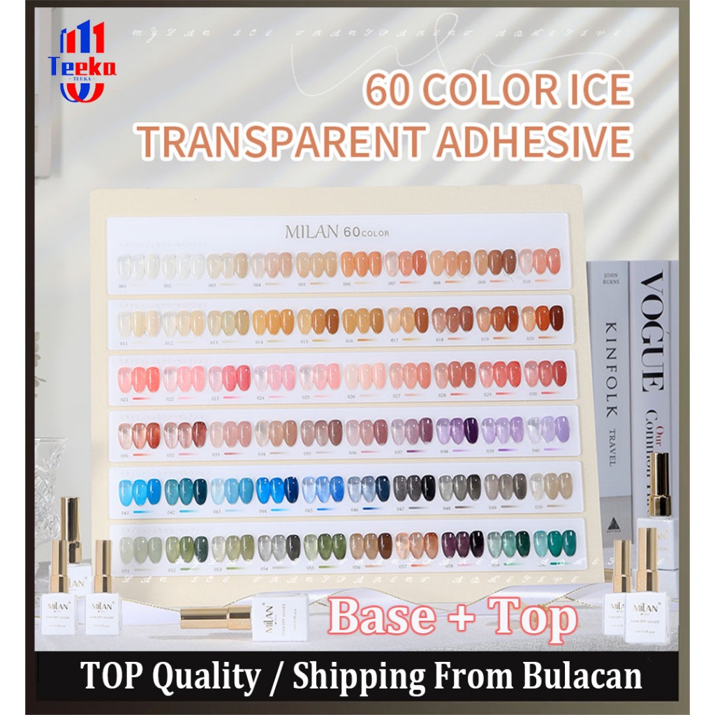 2025 Milan 15ml 24/30/42/48/60/68 Colors Jelly Nail Polish Gel Set ...