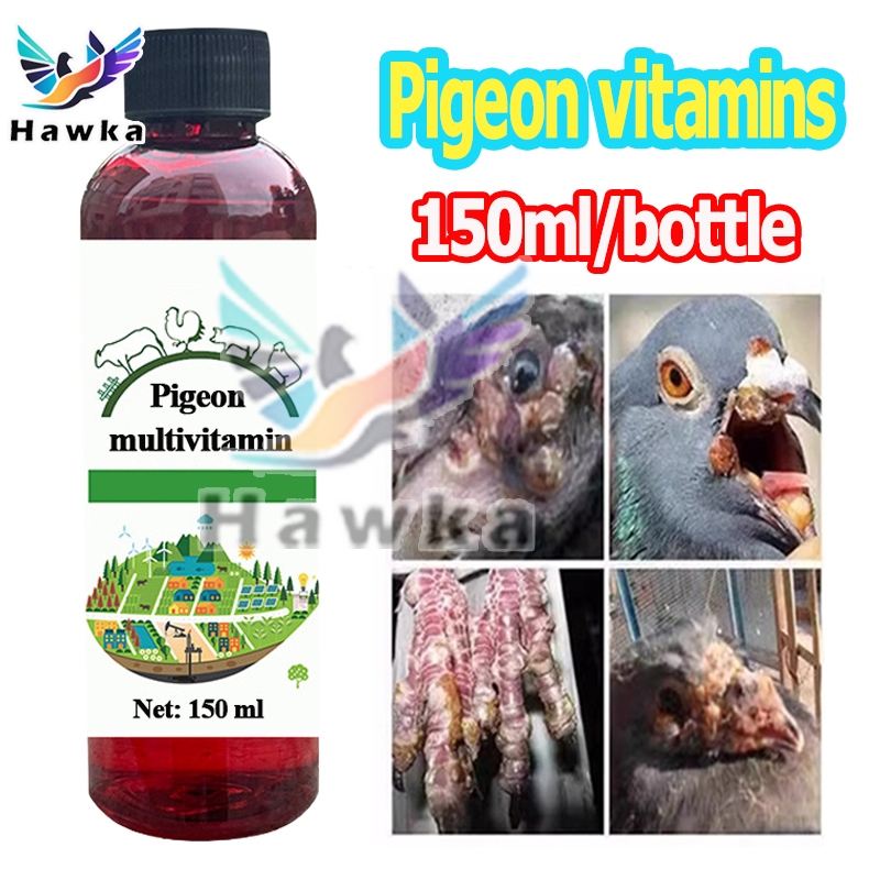 Pigeon vitamins Liquid muti vitamins for racing pgeons treat pigeon pox ...