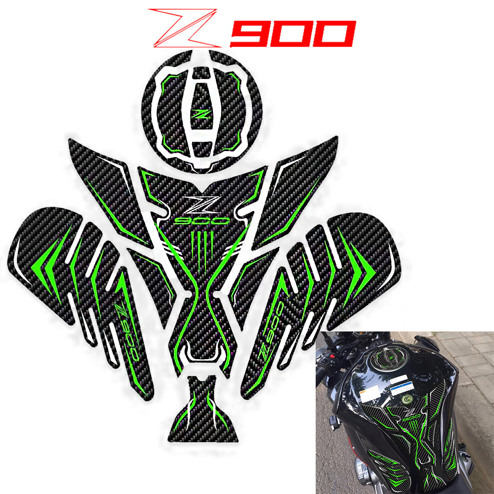 Motorcycle fuel tank decks for Kawasaki Z900 tank cap protection cover ...