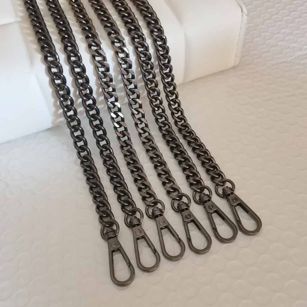 Female Bag Chain Replacement Chain Shoulder Bag Strap Black Chain ...