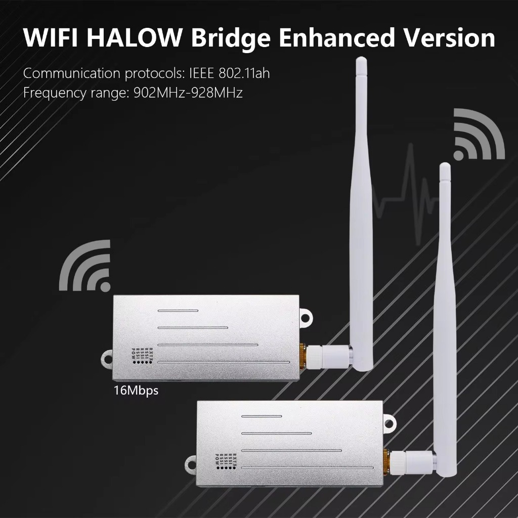 Wifi Halow Wireless Bridge Enhanced Version for 1km Long Distance ...