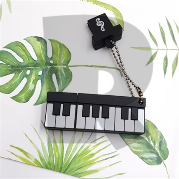 Customized Personalized Piano Shape Silicone USB 2.0 1GB 2GB 4GB 8GB ...