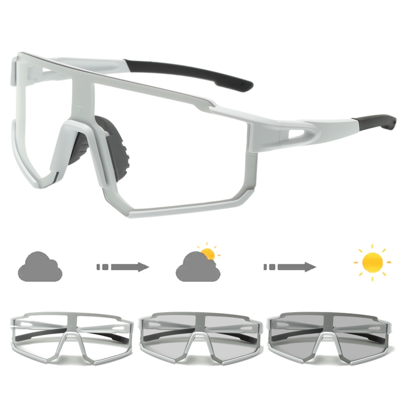 New Photochromic Cycling Shade Road Bike Sun Glasses Men Women Outdoor ...