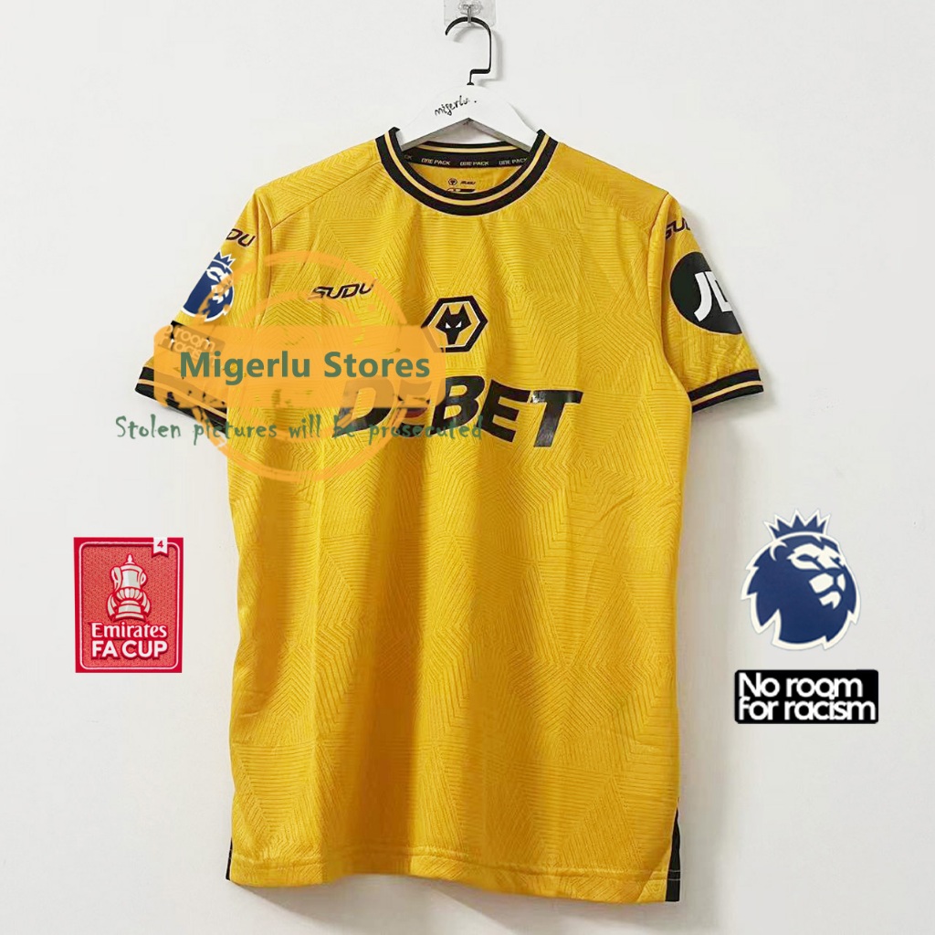 Fans edition 24/25 Wolves home jersey S-4XL | Shopee Philippines