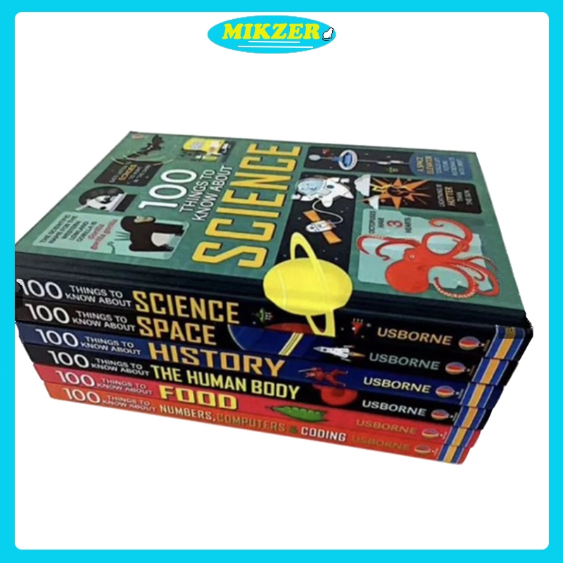 NEW 11 books Usborne 100 Things To Know About Children 's Science books ...
