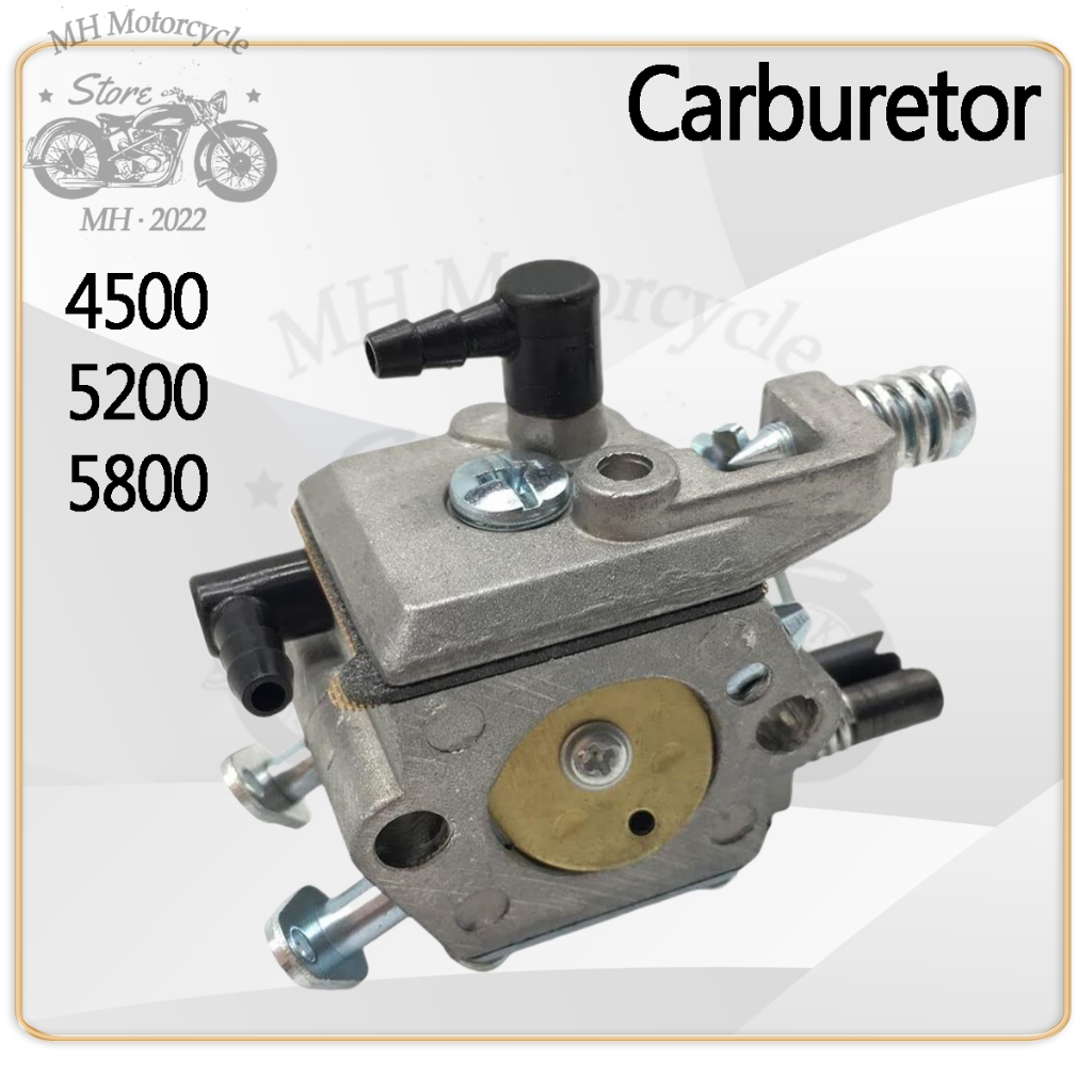 ROX New Chain Saw Carburetor 4500 5200 5800 Carb 2 Stroke Engine 45cc 52cc 58cc | Shopee Philippines