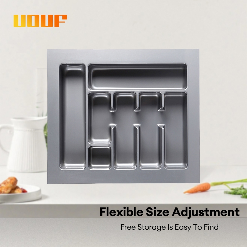 Silverware Drawer Organizer Cutlery Spoon and Fork Organizer Rack ...