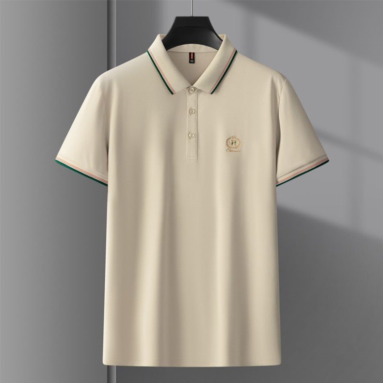 FEARLESS Formal Polo Shirt for men Short Sleeve lapel collar Polo Shirt ...