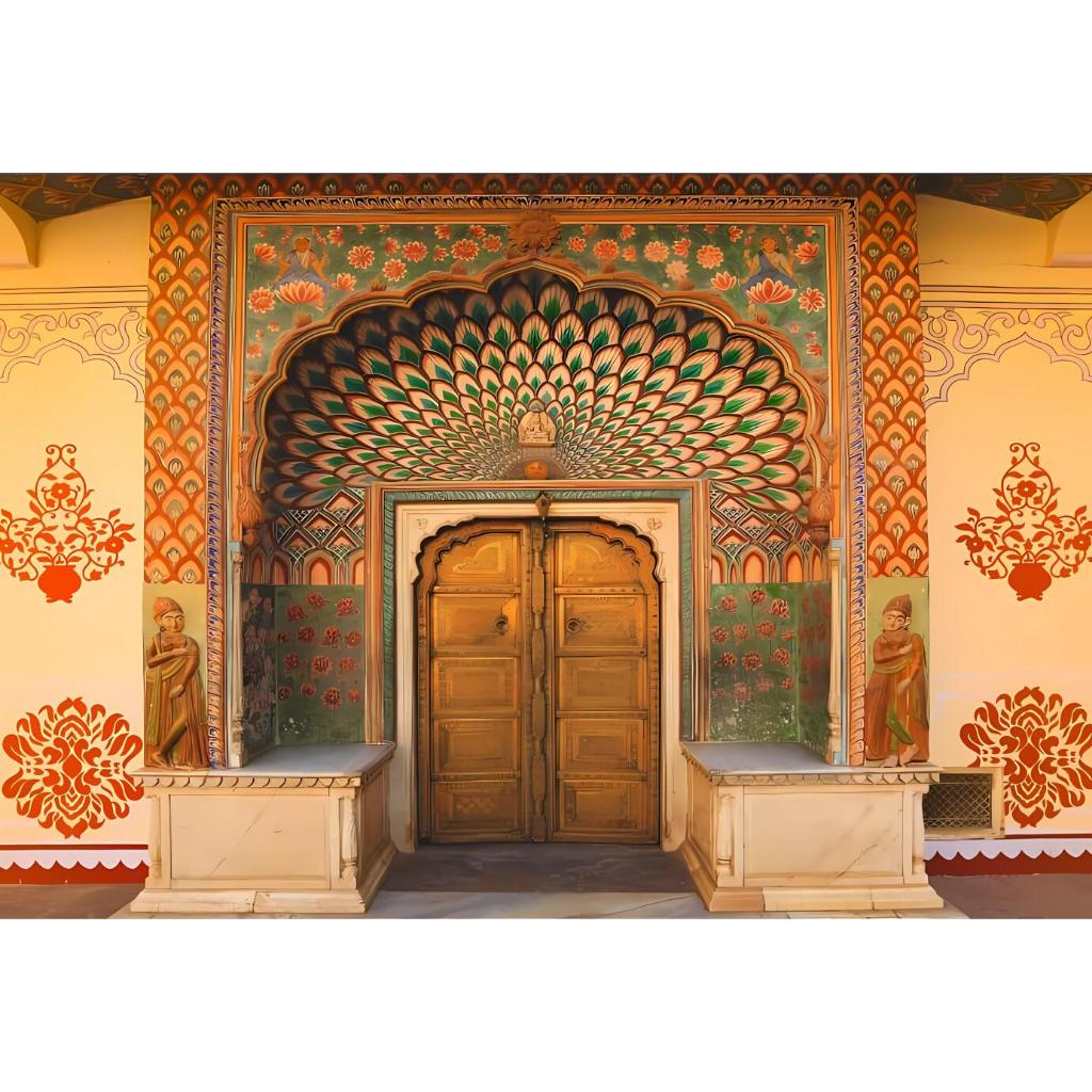 Indian Jaipur Photography Backdrop Fabric Indian City Palace Photos ...