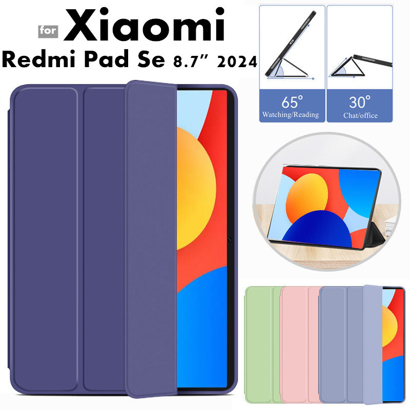 for Xiaomi Redmi Pad SE 4G 8.7 inch 2024 Tablet Cover PU Leather Case ...