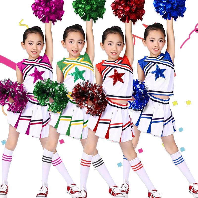 Girls Cheerleader Uniform Outfit Cheerleading Costume Fun Varsity Brand ...