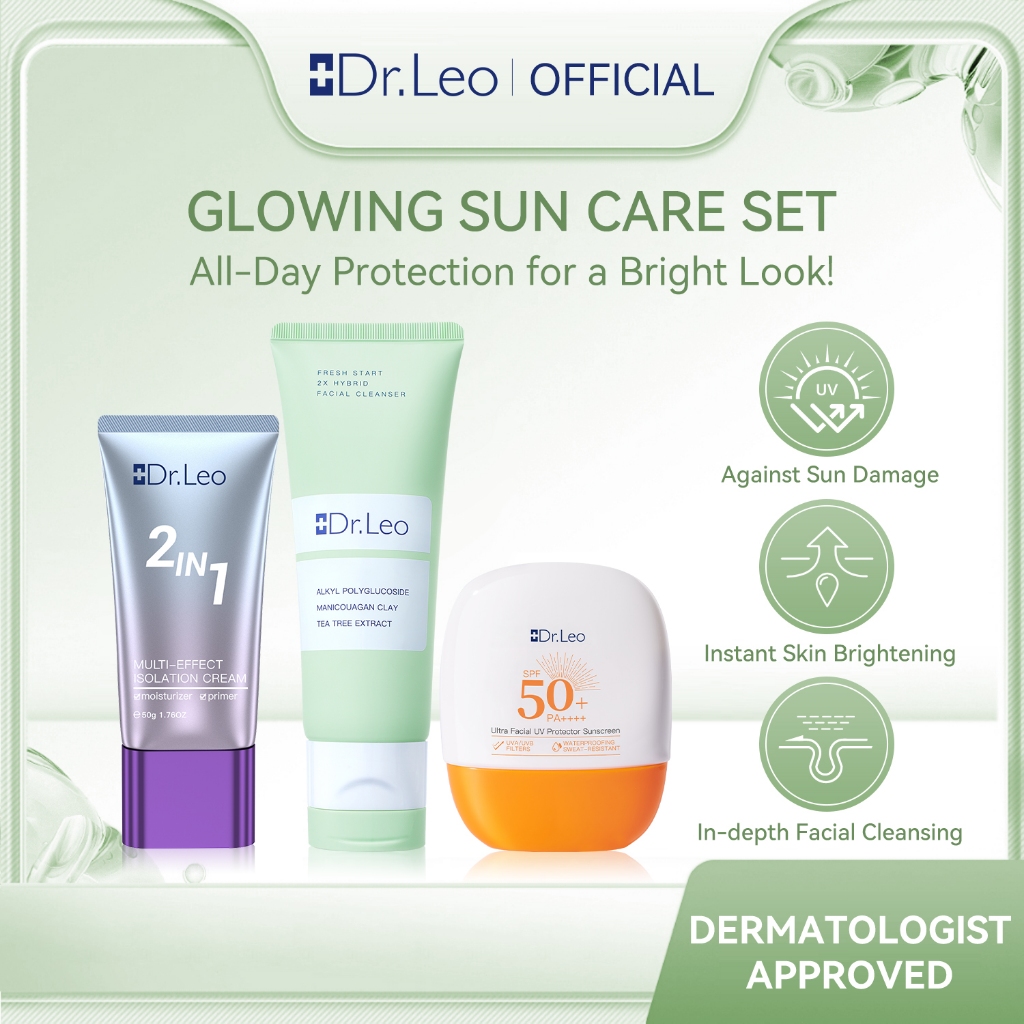 [ NEW LAUNCH ]Dr.Leo Brighten Skin Tone Set Isolation Primer + Dual ...