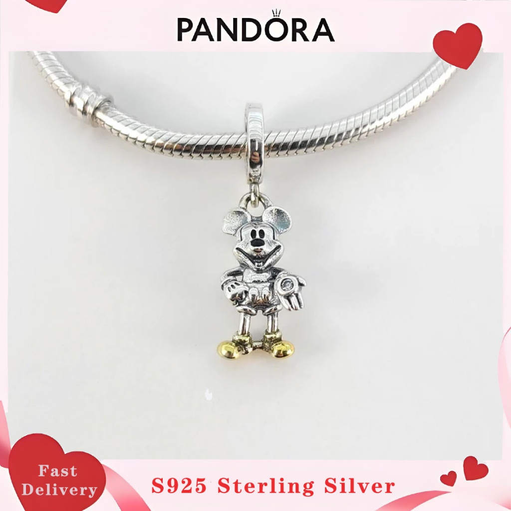 100% Authentic Pandora S925 Sterling Silver Disney 100Th Anniversary ...