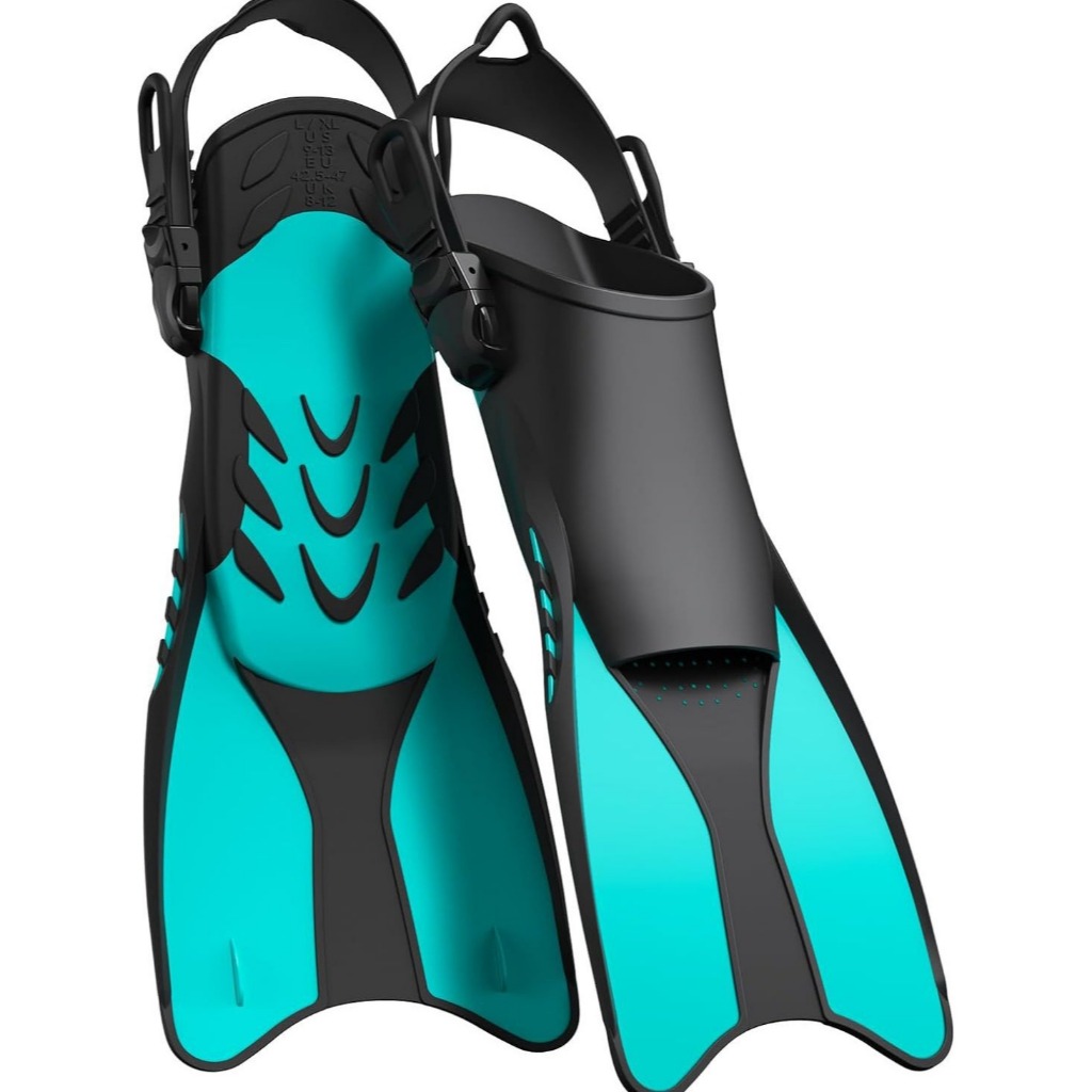 Prettyprincess01 Swimming Short Fins Freediving Spearfishing Adults ...