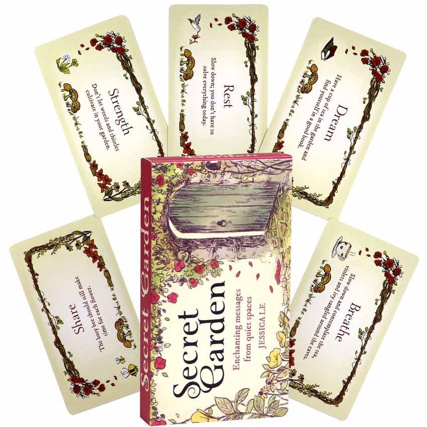 40Pcs Secret Garden Oracle Card Game No Manual | Shopee Philippines