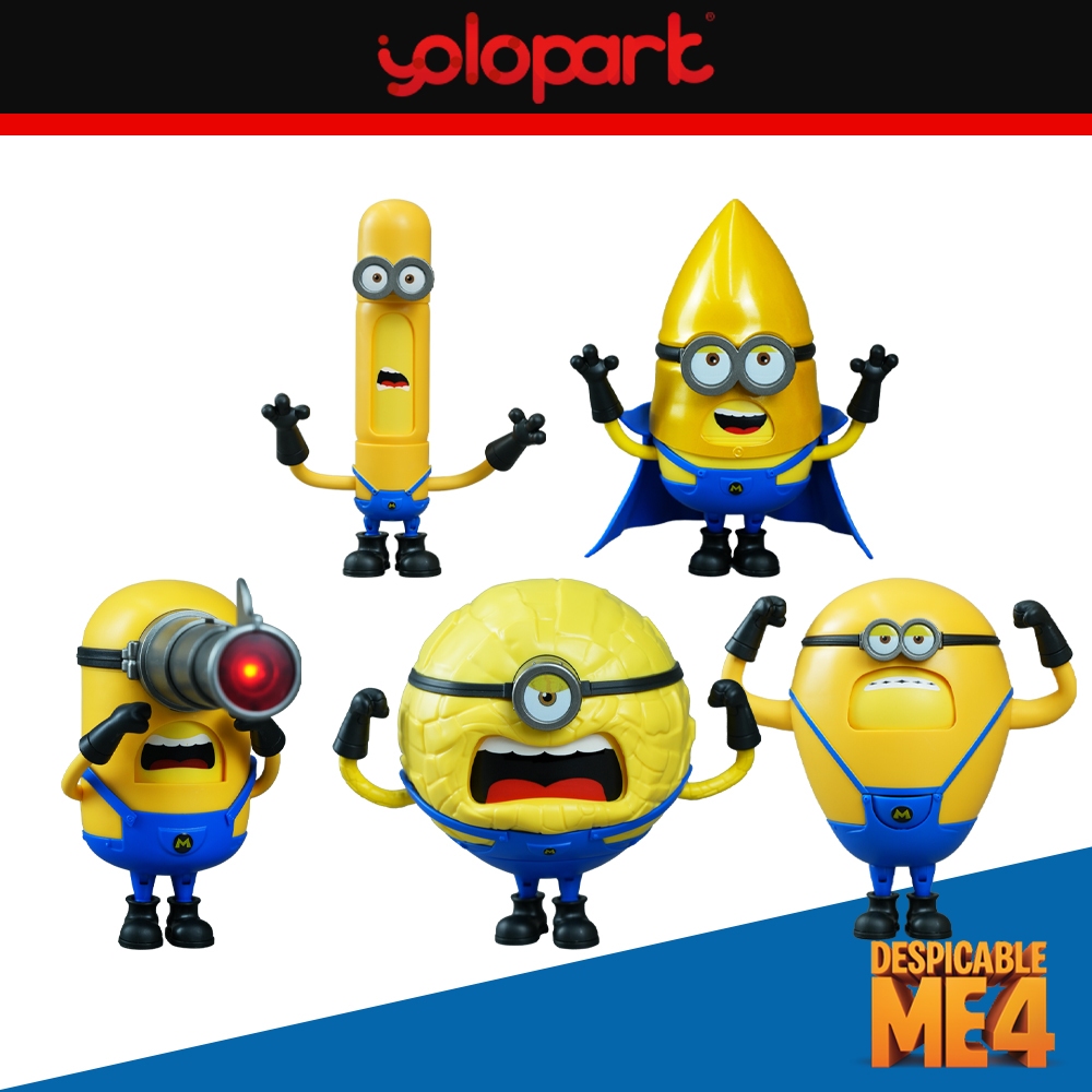 YOLOPARK AMK Series Despicable Me 4 Minions Model Kits Mega Jerry ...