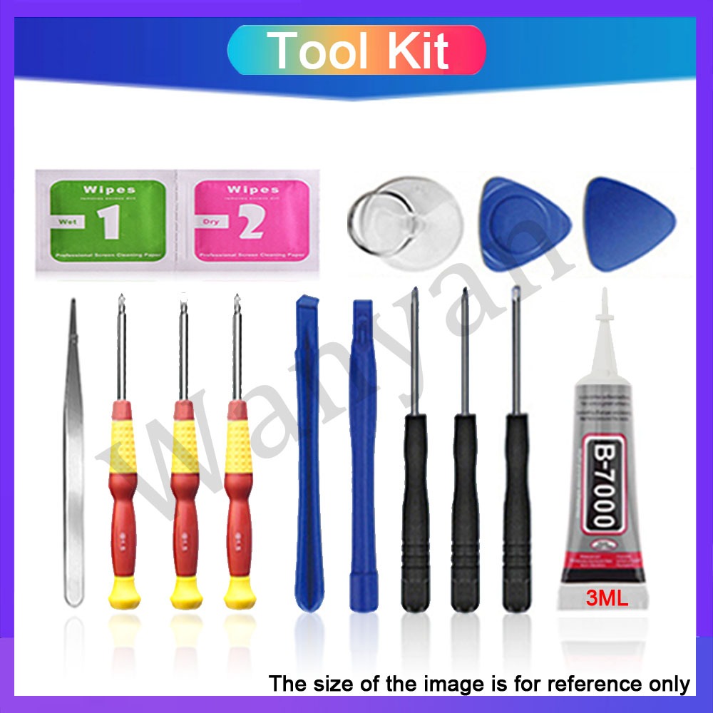 Mobile phone repair tool kit and adhesive B7000 Glue | Shopee Philippines