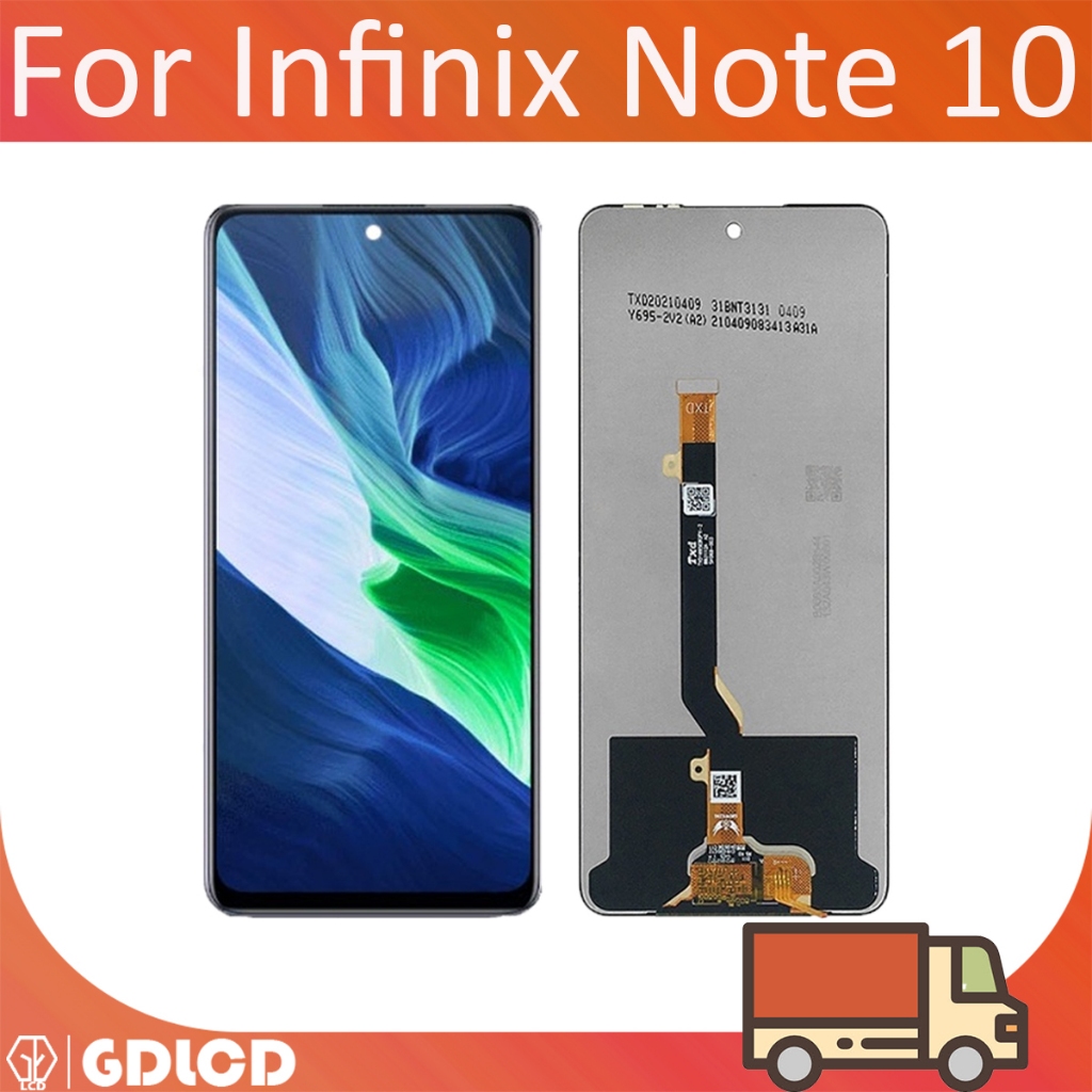 For Infinix Note 10 Note10 X693 LCD Display Touch Screen Digitizer ...