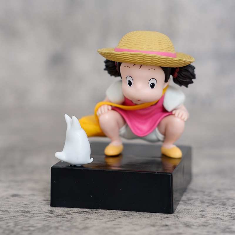 8.5cm Hayao Miyazaki Totoro Bus Anime Mei And The Kitten Bus Q Version ...