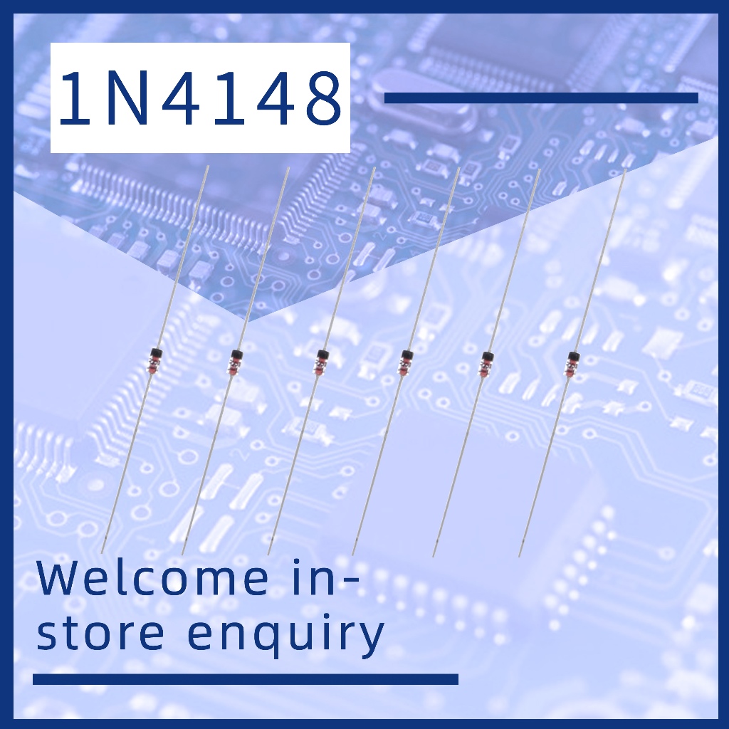 （Discounts for large quantities）20-100PCS 1N4148 Small Signal Fast Switching Diode High-Speed ...