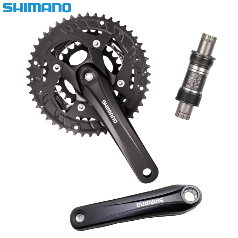 Shimano Alivio FC-T4010 3x9Speed 48-36-26T Triple Octalink Traveling ...