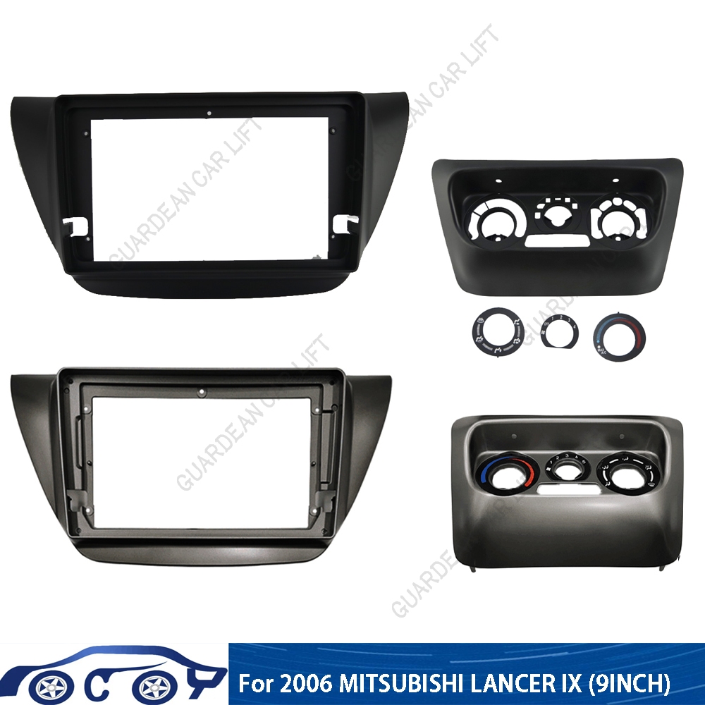 9 Inch Android GPS Stereo Player 2DIN Head Unit Car Radio Fascias Dash ...