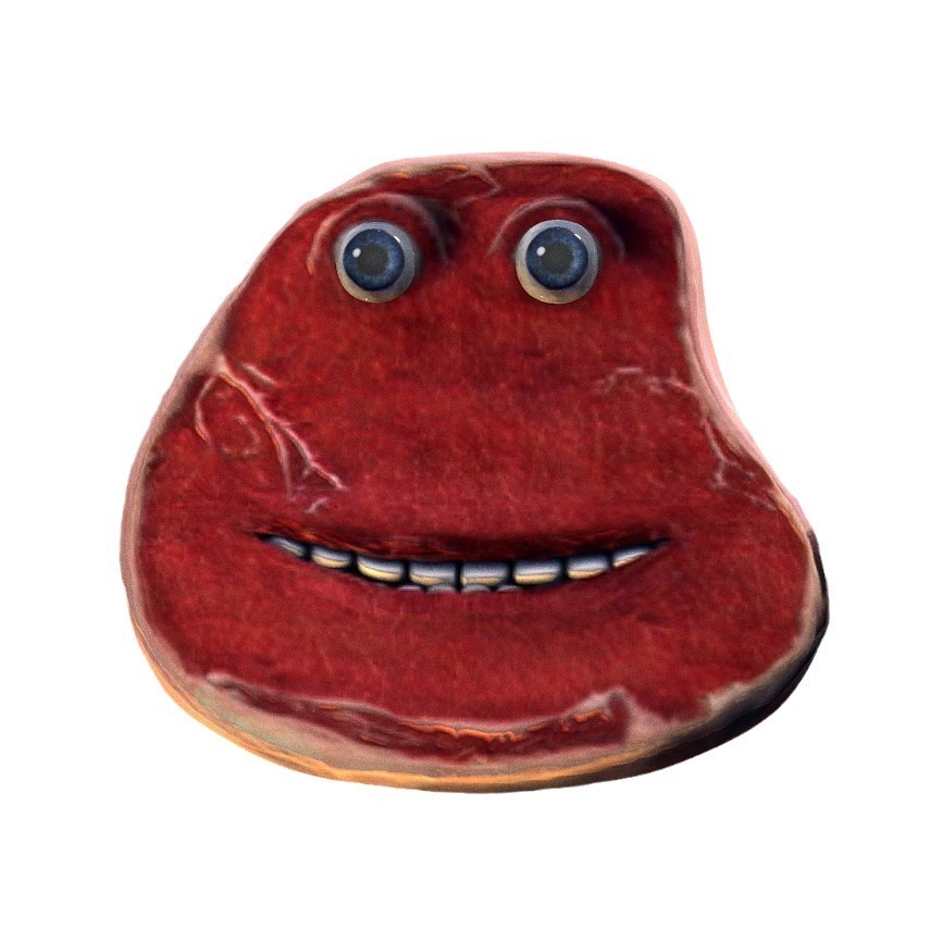 Charlie The Steak keychain ei ei ei I'm on vacation meme plush toy popular gift for friends ...