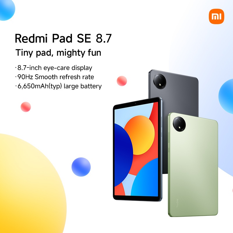 Xiaomi Redmi Pad SE 8.7" 4+64/4+128GB Global version 1 year warranty ...