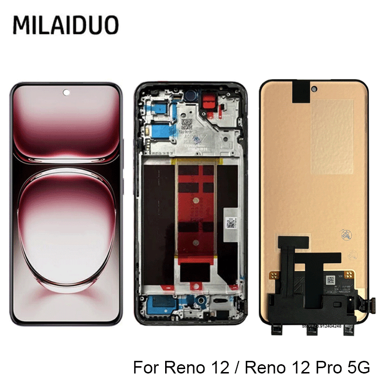 Original AMOLED / TFT LCD For OPPO Reno 12 / Reno 12 Pro 5G LCD Display ...