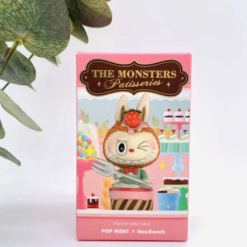 Original POP MART LABUBU Elf Dessert Series Action Figure Desktop ...