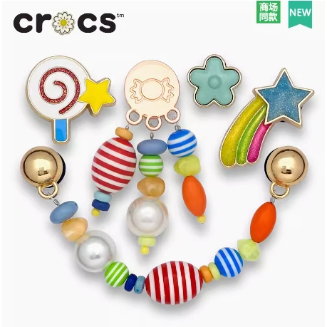 Jibbitz Charm Candy series Crocs Jibbitz set High quality metal ...