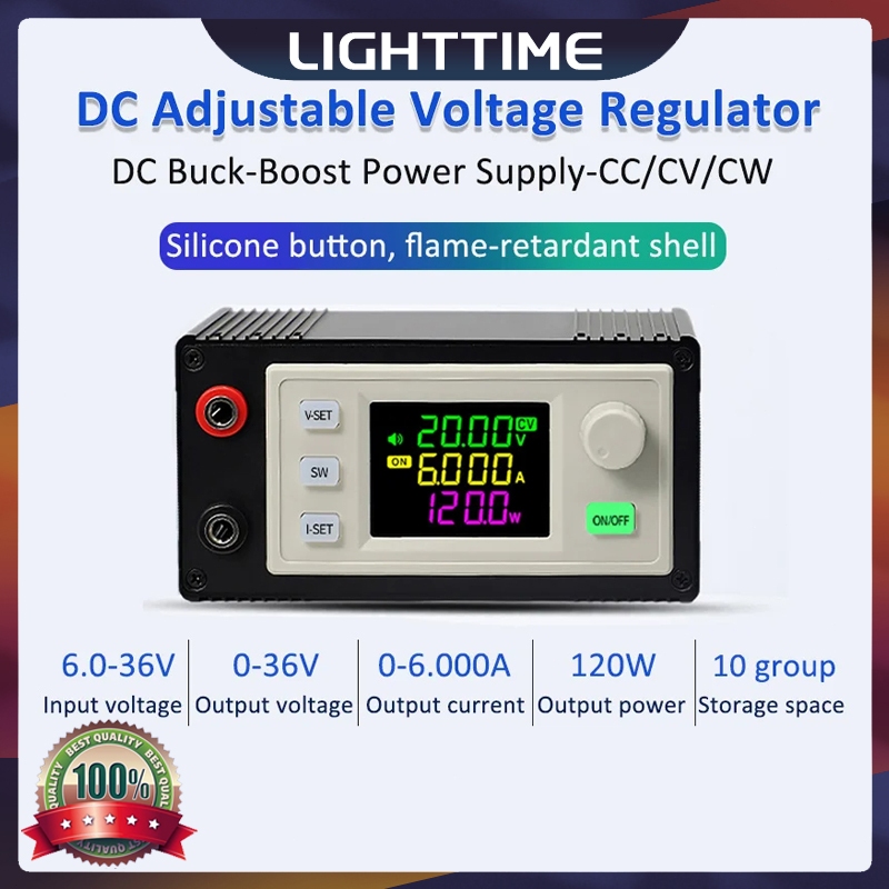 SK60X/SK120X CNC DC Adjustable Voltage Regulator Buck Boost Converter ...