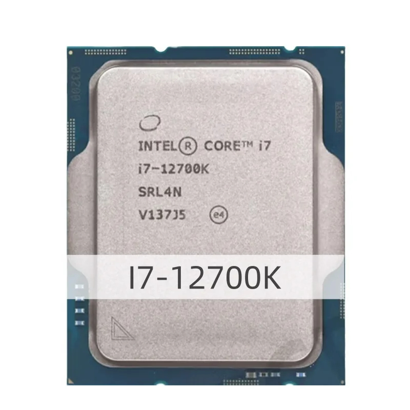 Intel i7 12700K CPU Processor 3.60GHz 12 core 20 thread LGA1700 L3 25M For 600/700 Series ...