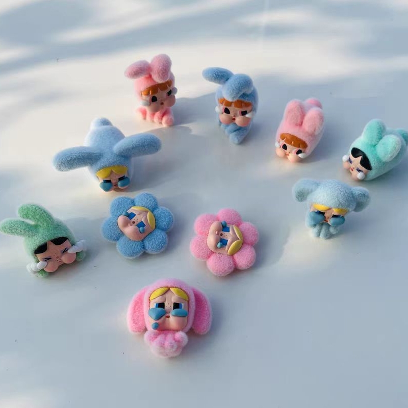 Mimi CRYBABY Powerpuff Girls Action Figure Plush toys （NO Pop Mart ...
