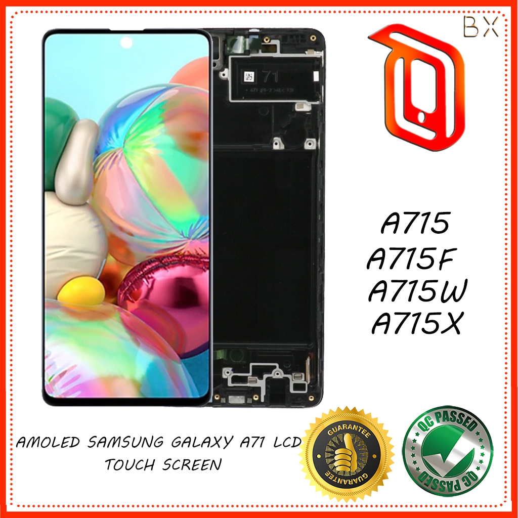 OLED for Samsung Galaxy A71 LCD A715 Display Touch Screen | Shopee ...