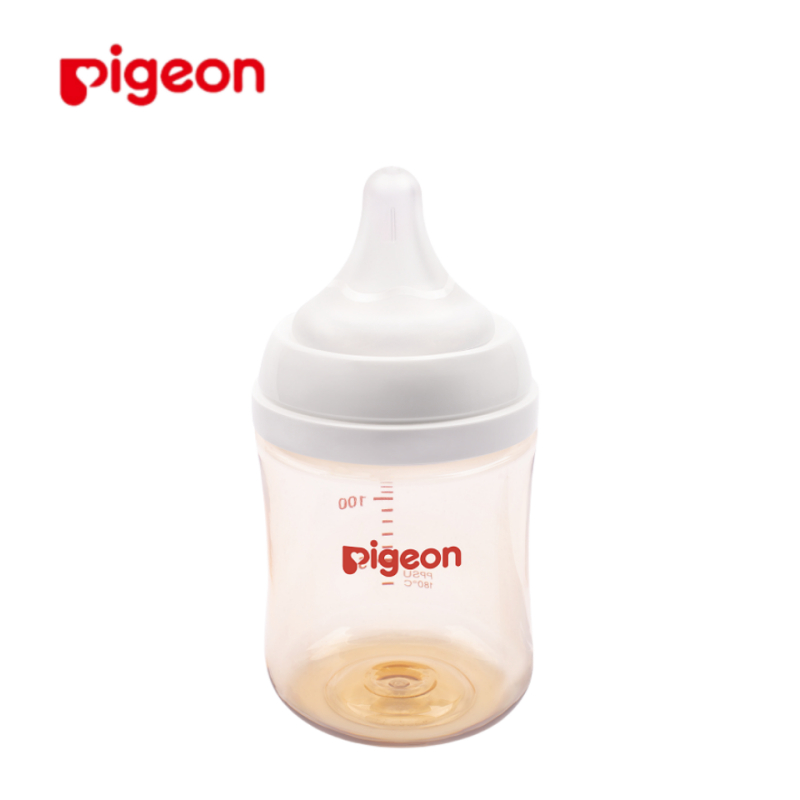 Pigeon SofTouch Wide-Neck PPSU Nursing Bottle 5oz/160ml with slow flow 1m+ | Shopee Philippines